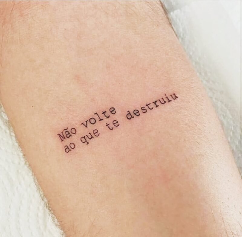 32 Ideias De Frases Para Tatuagem Escolha A Sua Inspiração
