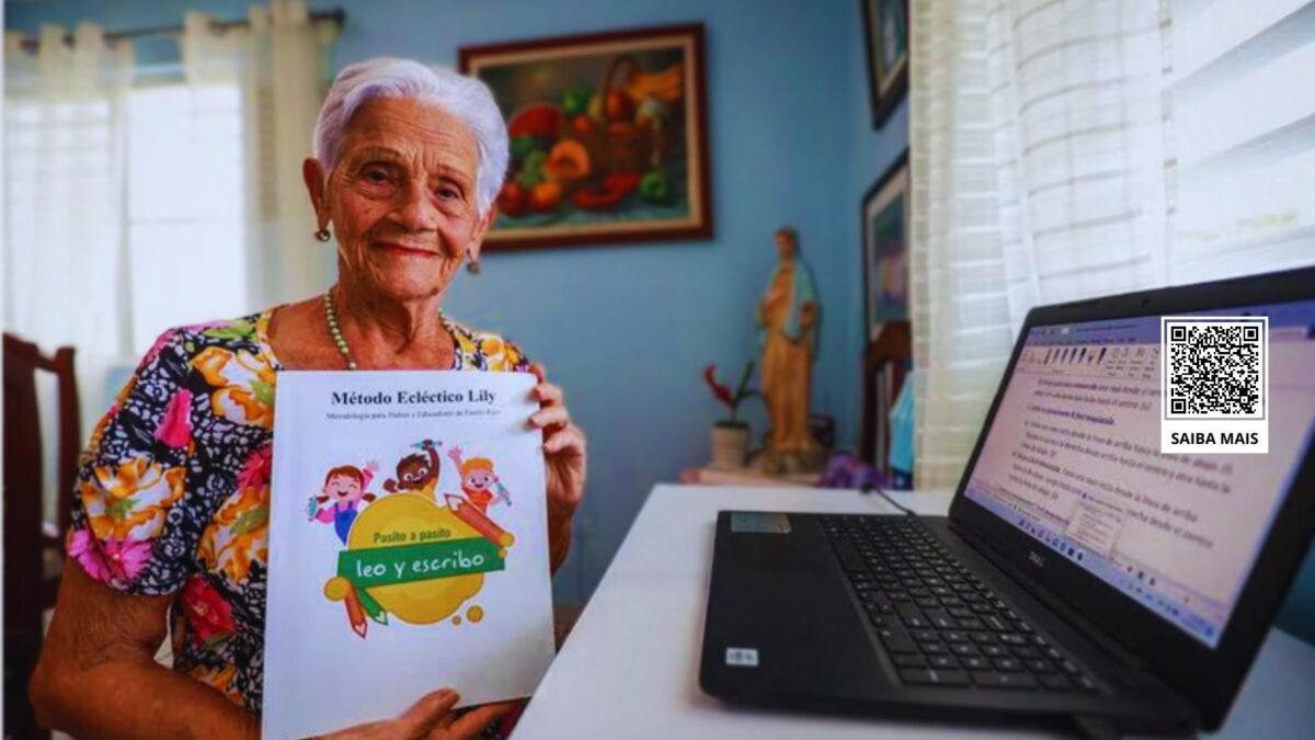 Professora de 90 anos lançou livro para ensinar crianças a ler e ...