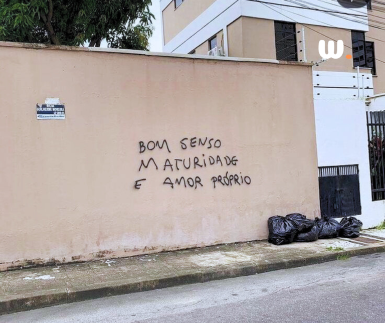 Frases pelas ruas (01) - WELLAS | Pensamentos e Ideias.